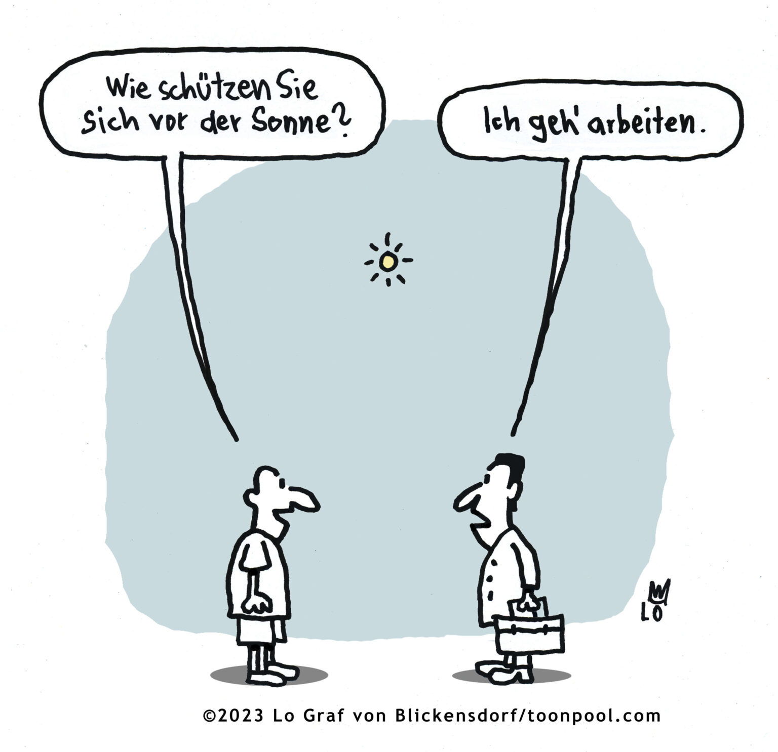 Endlich Urlaub! Cartoons zum Tourismus - uzwei